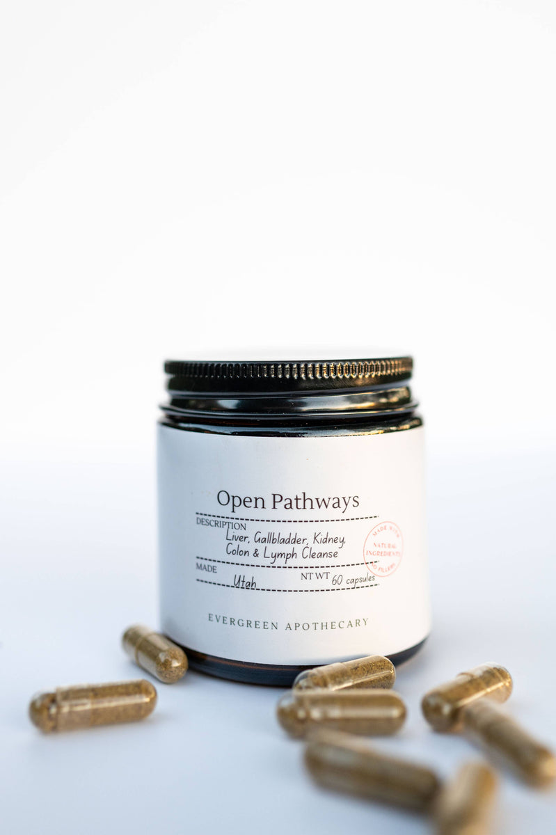 Open Pathways - Liver, Gallbladder, Kidney, Colon, Lymph, 60 capsules ...
