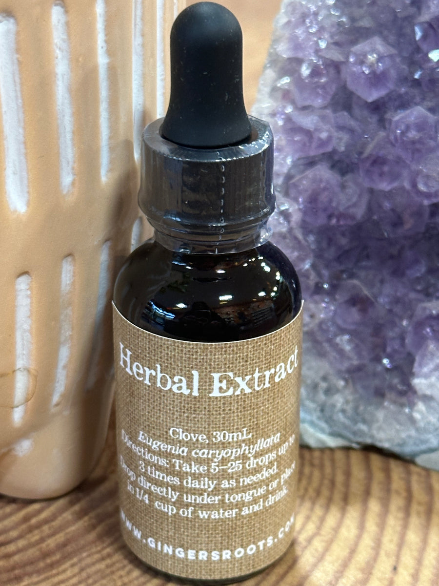 Clove, Liquid extract, 30mL – Ginger's Roots