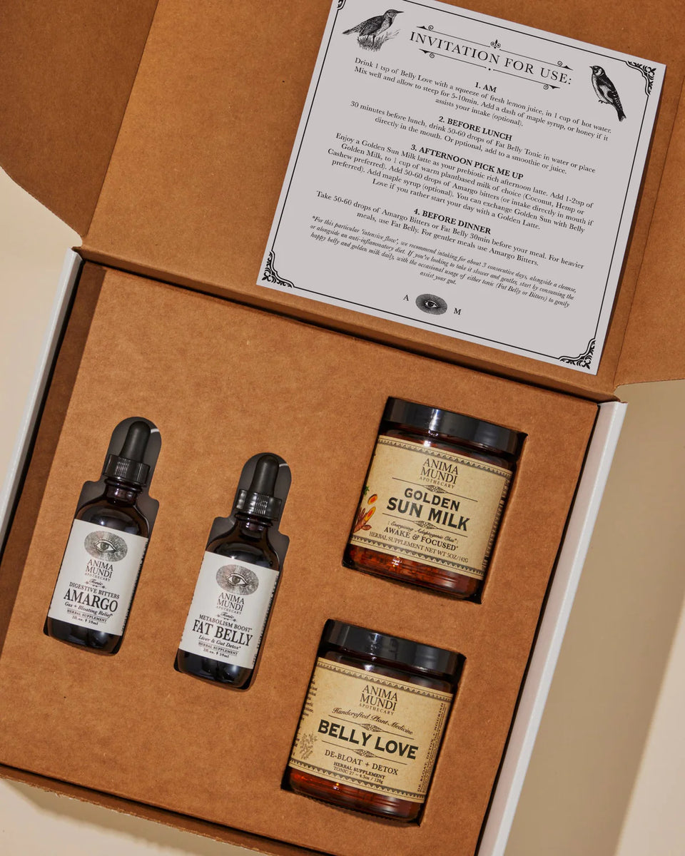 BELLY LOVE KIT | Metabolism Booster + Gut Cleanser – Ginger's Roots
